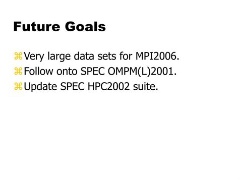Ppt Spec Hpg Benchmarks For Hpc Systems Powerpoint Presentation Free Download Id4518861