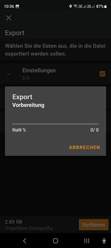 Exporting Profile Doesn´t Work · Issue 16340 · Osmandapposmand · Github