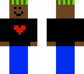 Nonchalant Dread Head Minecraft Skin