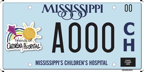 Mississippi License Plate Designs