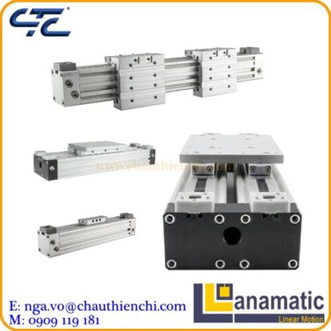 Xi Lanh Khí Nén Lanamatic Linear Motion Chính Hãng Chau Thien Chi Co Ltd