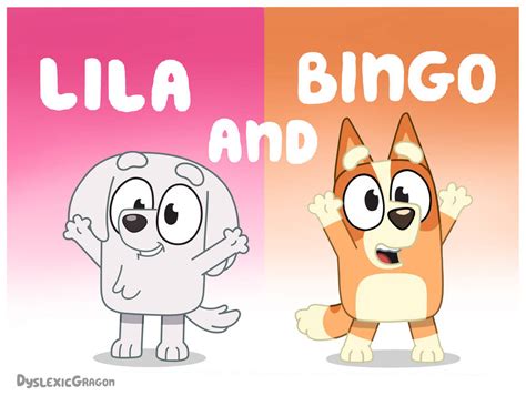 Lila And Bingo Bluey By Dyslexicgragon On Deviantart