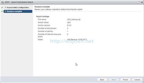 How To Backup And Restore VSphere Distributed Switch Wojcieh Net