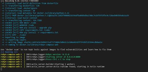 Dockerazing A Robyn App With Postgres As Database Compose