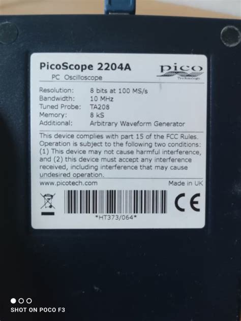 Osciloskop Picoscope 2204a