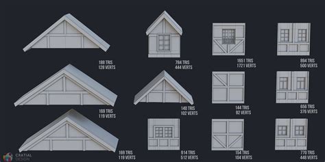 Stylized Modular European Building Kit Superhive Formerly Blender Market