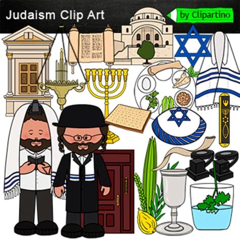 Judaism Religion Clip Art World Religions Clipart Commercial Use By