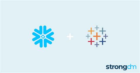 Snowflake Integrating Into A Tableau Workflow Strongdm