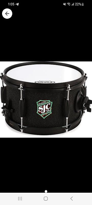 Sjc Thrash Can Side Snare Limited Edition Grip Tape Reverb