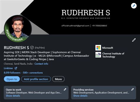 Rudhresh S On Linkedin Grateful For The Amazing Community On Linkedin 🙌 Surpassed 8000