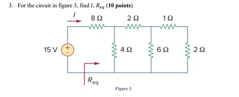 Solved 3 For The Circuit In Figure 3 Find Ireq 10
