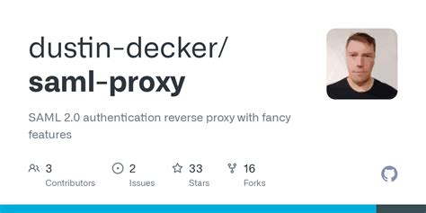 github dustin decker saml proxy saml 2 0 authentication reverse proxy with fancy features