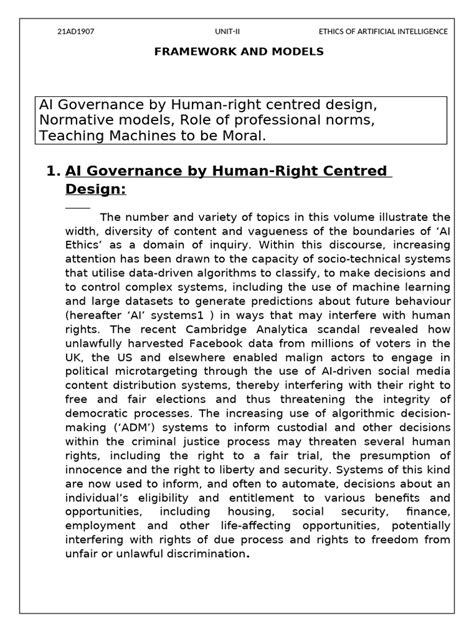 Ai Notes Unit Ii Pdf Artificial Intelligence Intelligence Ai