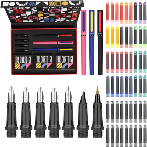 Gc Quill Calligraphy Pens Set 64pcs Calligraphy Fountain