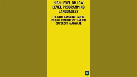 Programming Languages Gcse Computerscience Algorithms Programminglanguages Examprep Youtube