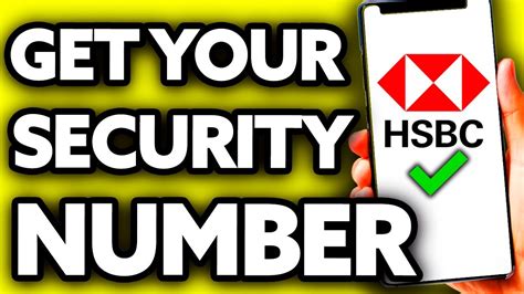 What Is A Telephone Banking Security Number Hsbc