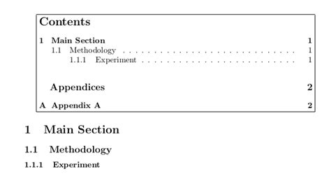 Article Creating Two Separate Tables Of Contents In LaTeX TeX LaTeX Stack Exchange