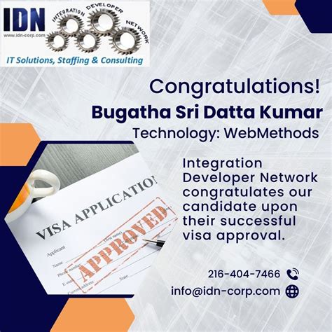 Integration Developer Network On Linkedin Visaconsultants H1bvisa