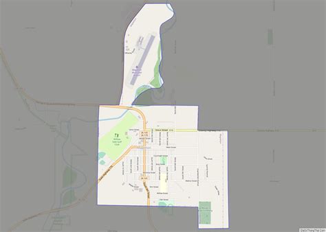 Map Of Mapleton City Iowa Thong Thai Real