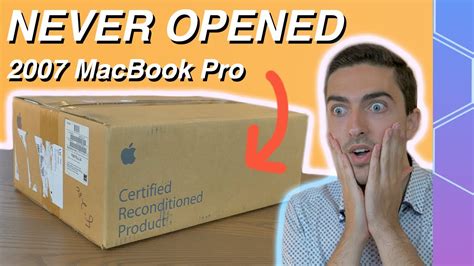 Unboxing A Sealed 17 Inch Macbook Pro From 2007 Iphone Wired