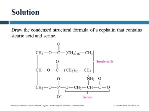 Condensed Structural Formula For Stearic Acid