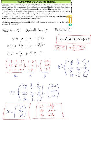 Cálculo En Grados De Economía Matrices Y Determinantes
