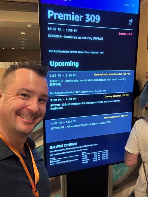 Sean K On Linkedin Api301 Aws Reinvent2024 Serverless Eda
