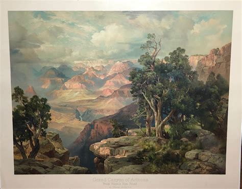 Grand Canyon Of Arizona From Hermit Rim Road By Moran Thomas 1837