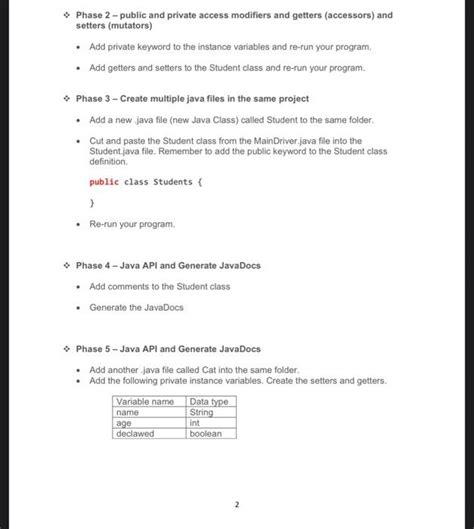 Solved Create A New Project And The Main Class Created Chegg