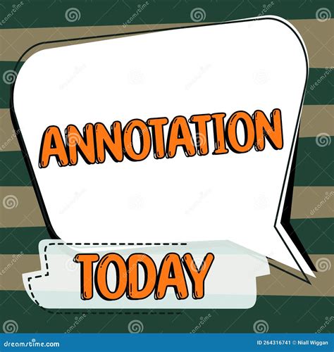 Inspiration Showing Sign Annotation Business Approach Note Added By Way Of Comment Or