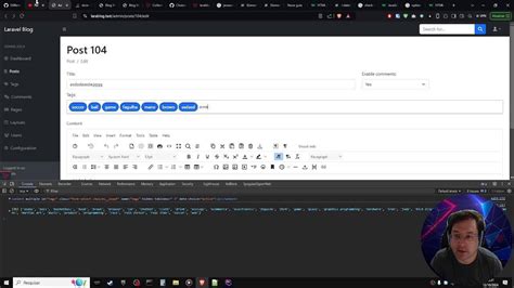 Criando Um Blog Em Laravel Parte 6 Admin Youtube