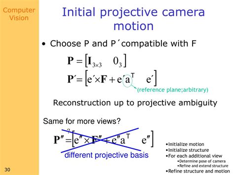 Ppt Projective Structure From Motion Powerpoint Presentation Free Download Id 484028