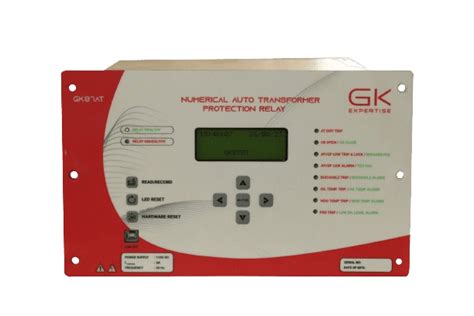 Numerical Auto Transformer Protection Relay Gk Expertise