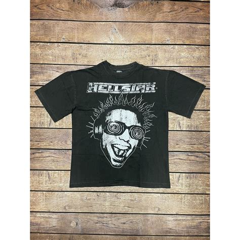 New Hellstar Rage Tee Black Size S Xl Free Depop