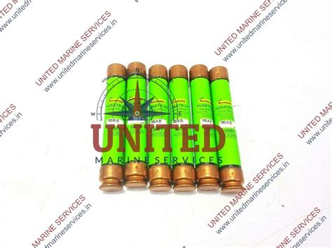 Bussmann Fusetron Dual Element Time Delay Fuse Frs R 25 Lot Of 6 United Marine Services