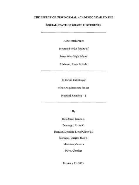 Group 6 Practical Research 1 2 Pdf Learning Governance