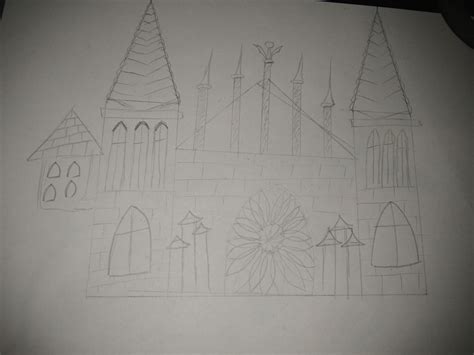 намалювати вітраж чи будинок в готичному стилі Школьные Знанияcom