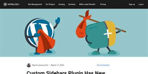 custom sidebars pro pluginizer