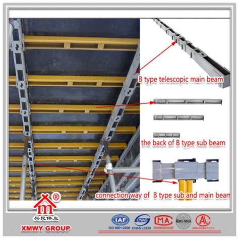 Slab Roof Scaffolding Formwork System For Concrete Construction High