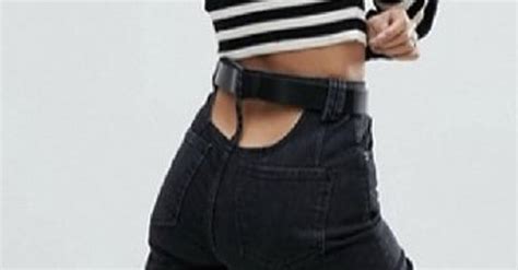 The Jeans That Show Off Your Butt Crack Trend Isnt Dying Anytime