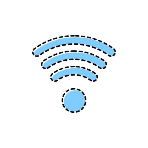 Premium Vector Wi Fi Icon Flat Graphic Design Template Communication Symbol Vector Illustration