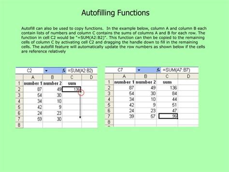 Excel Formulas And Functions PPTX Chemistry Science