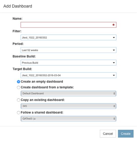 Adding Dashboards Parasoft Dtp 533 Parasoft Documentation