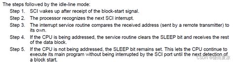 Dsp Tmf320f2803x 串行通信接口sci2803x Sci 中断接收 Csdn博客