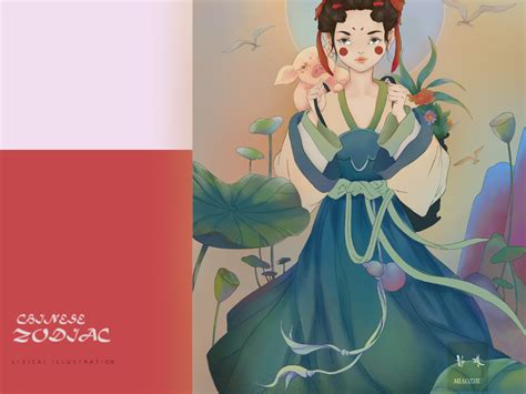 妙珠十二生肖IP形象设计 LIZIZAI插画作品 LIZIZAI李自在 站酷ZCOOL