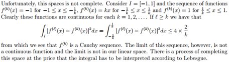 Functional Analysis Understanding Why The Space Of L Bounded Continuous Functions On