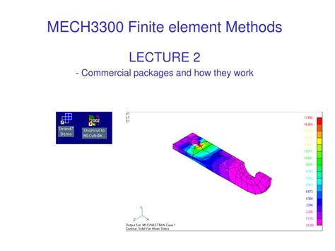 Ppt Mech3300 Finite Element Methods Powerpoint Presentation Free