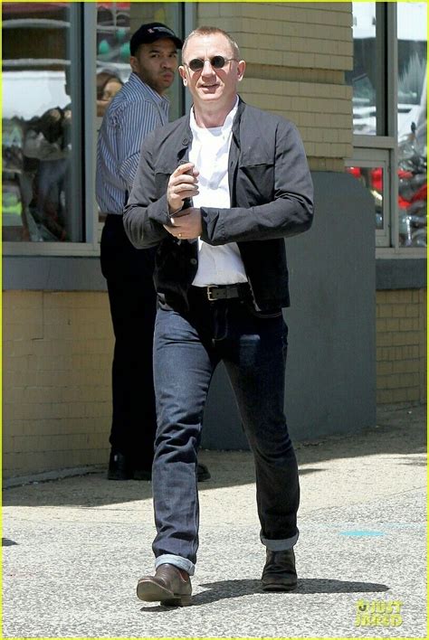 Daniel Craig Harrington Jacket Bond Casual Style Daniel Craig