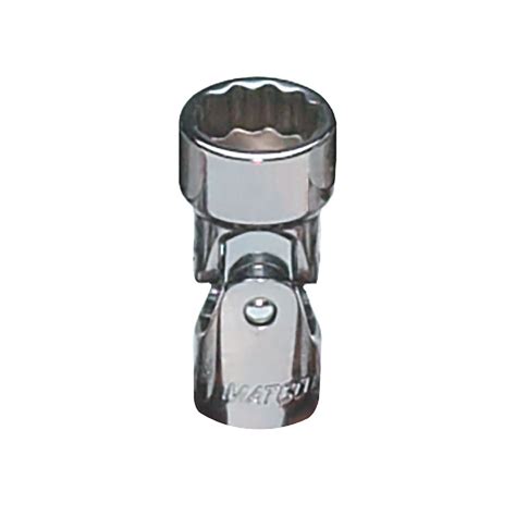 10 Piece 1 4 Drive Sae 12 Point Universal Chrome Socket Set Sau102ra Matco Tools