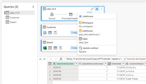 Solved Dataflow Gen2 With Destination To Lakehouse Create Microsoft Fabric Community
